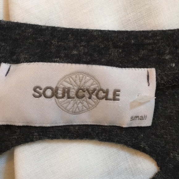 soulcycle | Tops | Soulcycle Ripped Tshirt With Shredded Sleeve | Poshmark